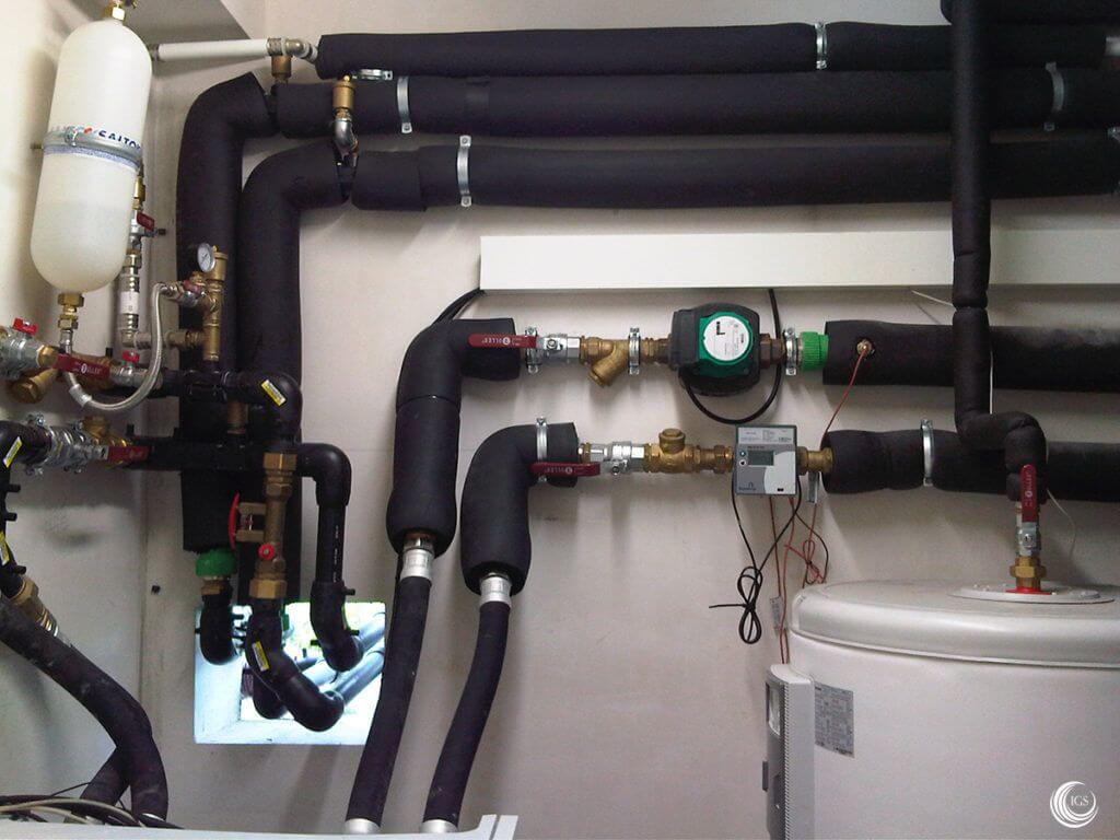 Geotermia horizontal en vivienda unifamiliar de Carranza