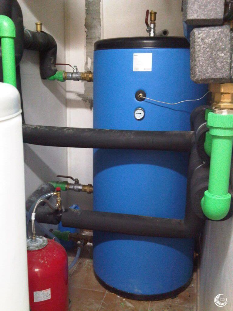 Geotermia horizontal en vivienda unifamiliar de Carranza