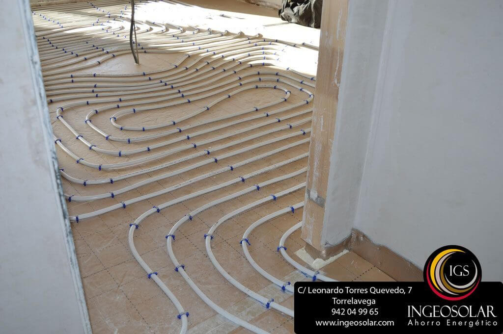 Instalaciones de Suelo Radiante en Cantabria con Geotermia Horizontal