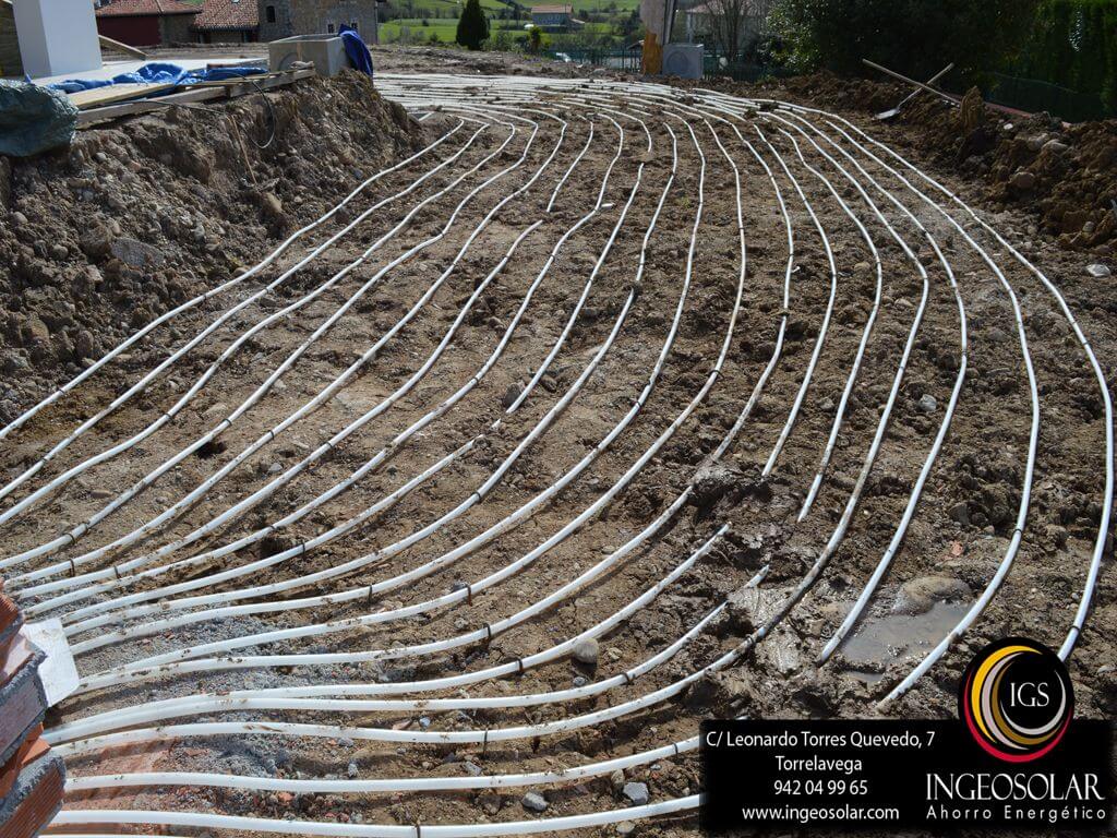 Geotermía con Captación Horizontal en Queveda - Cantabria | Ingeosolar